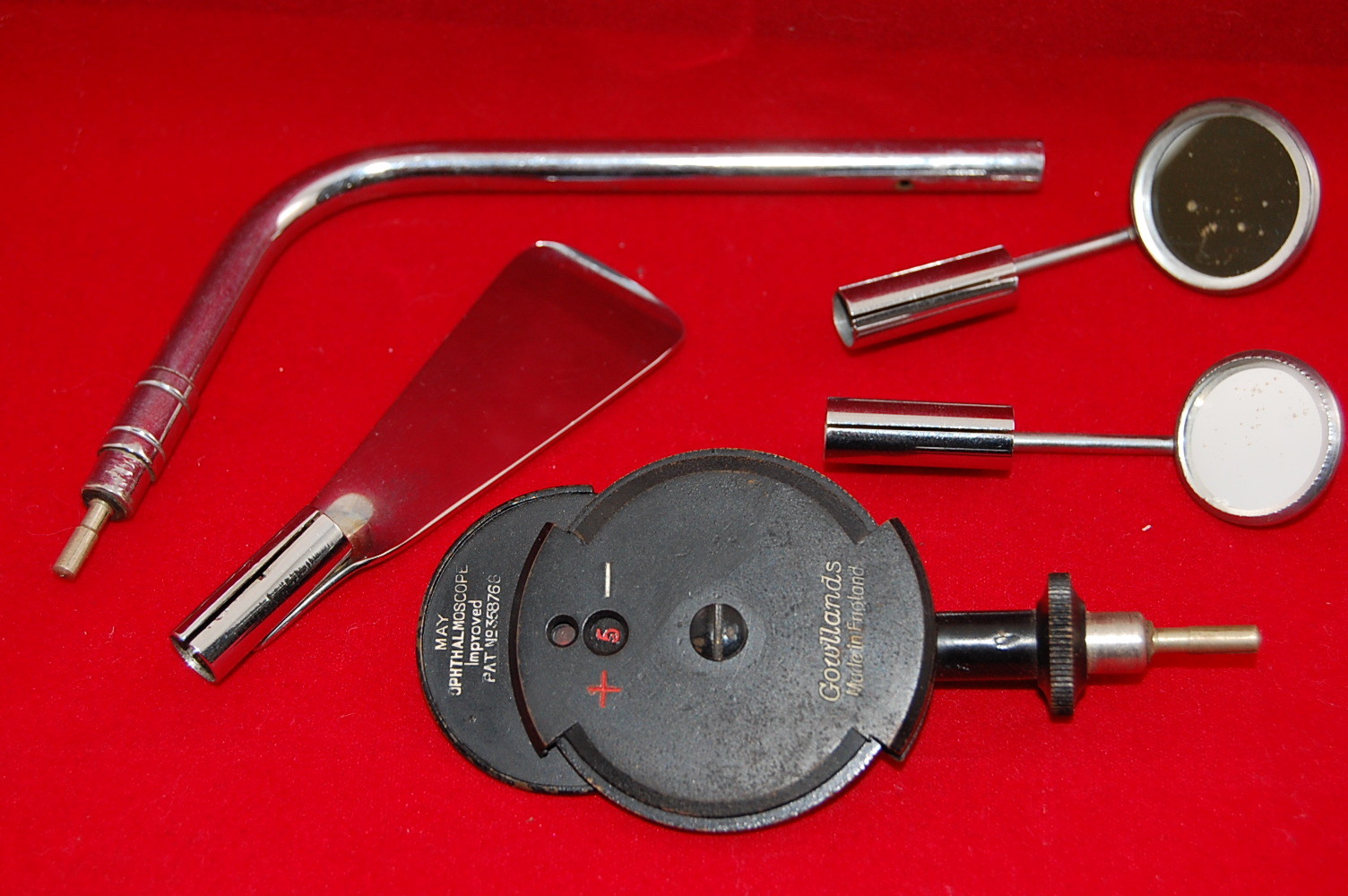 VINTAGE 1940'S ERA GOWLLANDS England NO 2 OPHTHALMOSCOPE OTOSCOPE ...