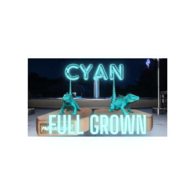 ARK ASCENDED PVE FASOLASUCHUS PAIR (M/F) GROWN FULL COLOR CYAN PC/XBOX ...