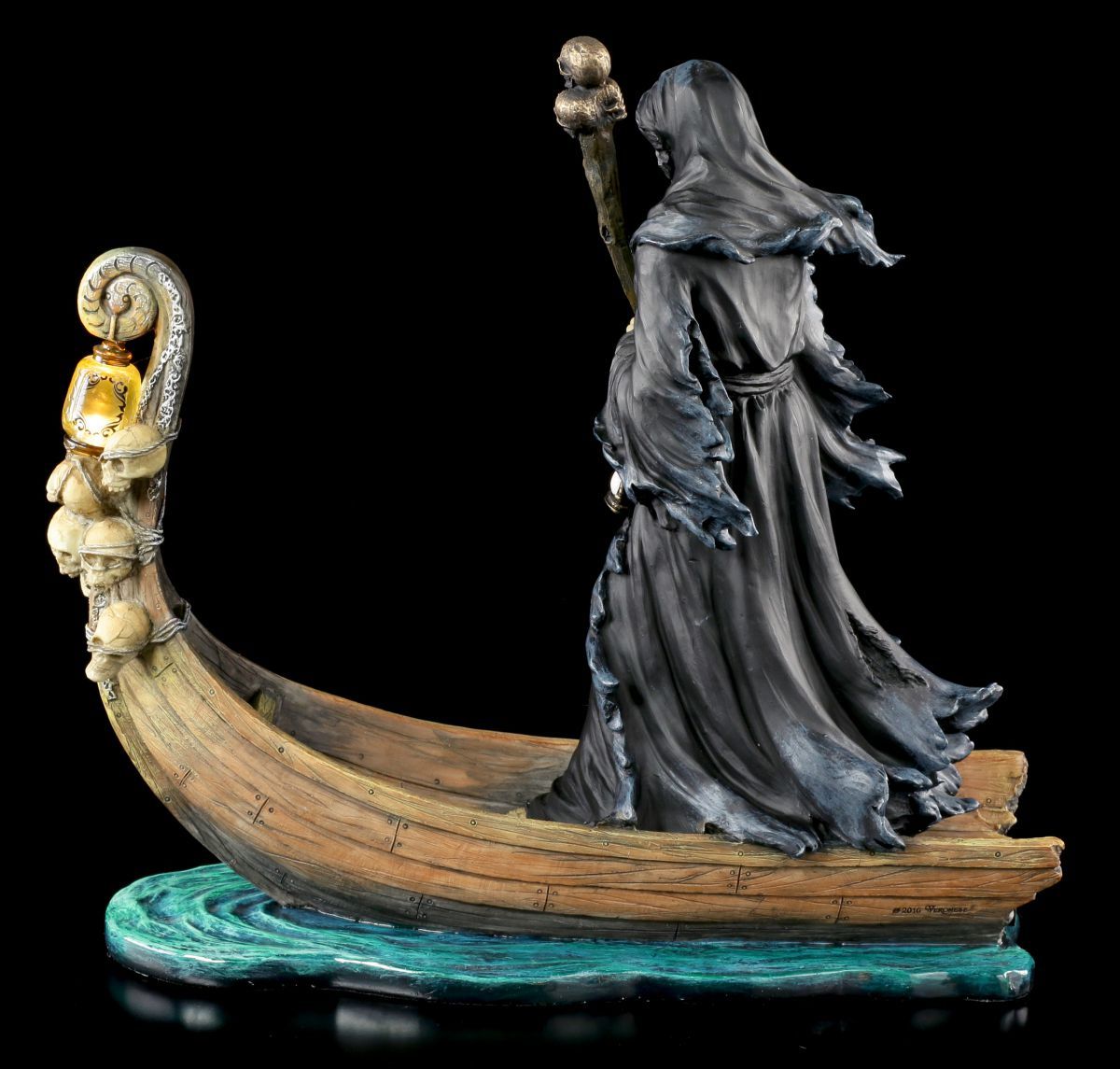 Charon Figur - Der Fährmann zur Unterwelt mit LED - Veronese Reaper ...