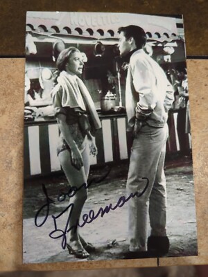 Joan Freeman Signed Autograph 4x6 Photo Actress 60 Bus Stop Guaranteed ...