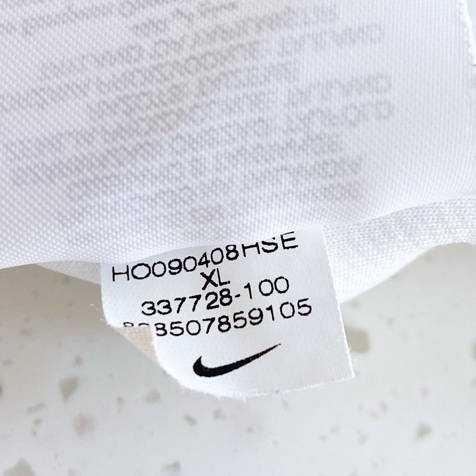 England 2009 Rugby Union Shirt Size XL Mens White Nike O2 Jersey Short ...