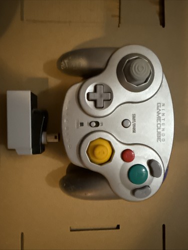 *Platinum* Nintendo Gamecube Wavebird Wireless Controller and Receiver | eBay