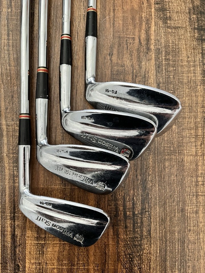 Wilson Staff Tour Blade FG-51 Iron Set 8pcs 2,3, 5-PW DynamicGold Flex ...