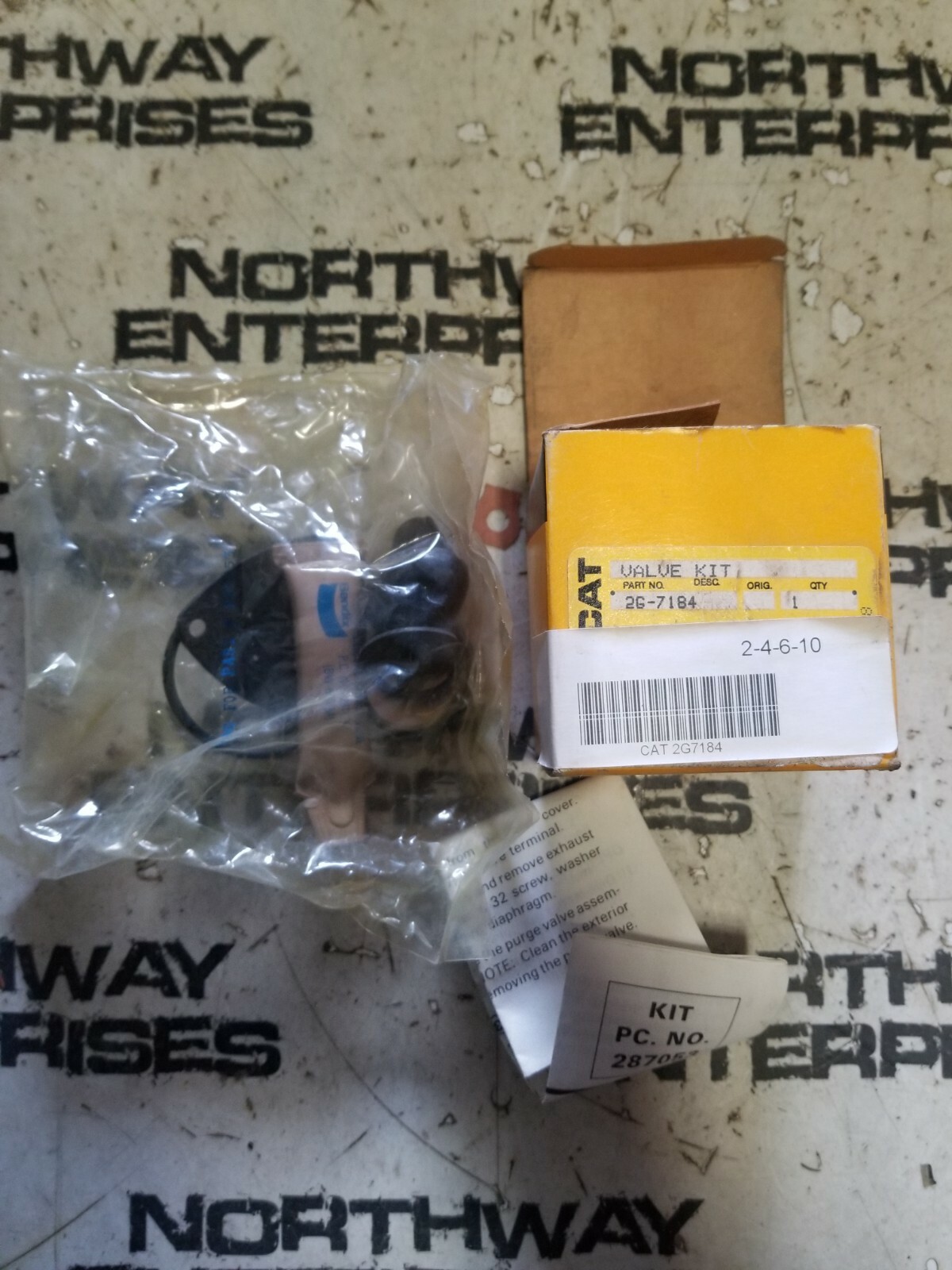 2G-7184 CATERPILLAR VALVE KT-PURGE | eBay