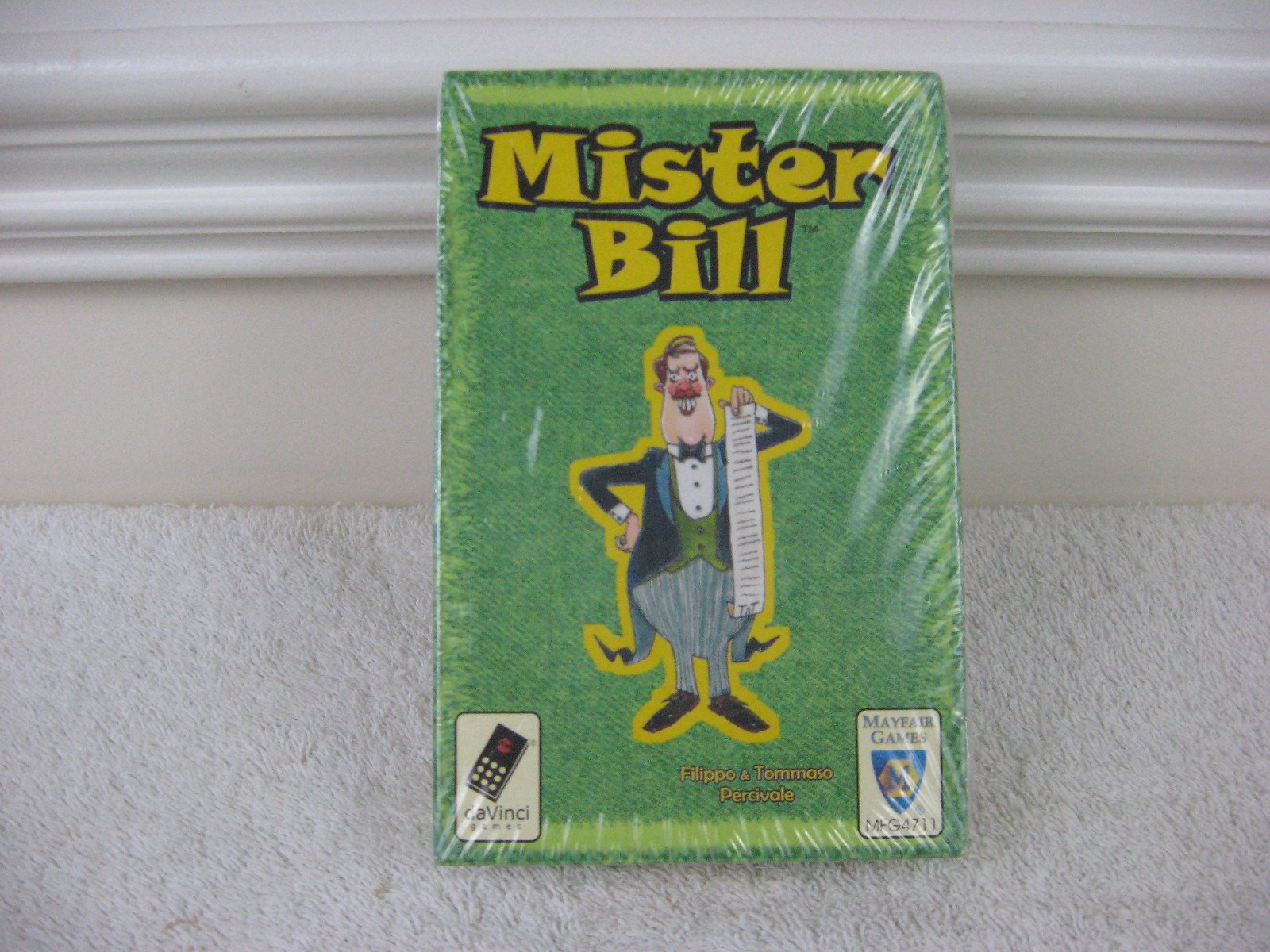 Mister Bill Card Game 2004 by DaVinci Mayfair Games~New & Factory ...