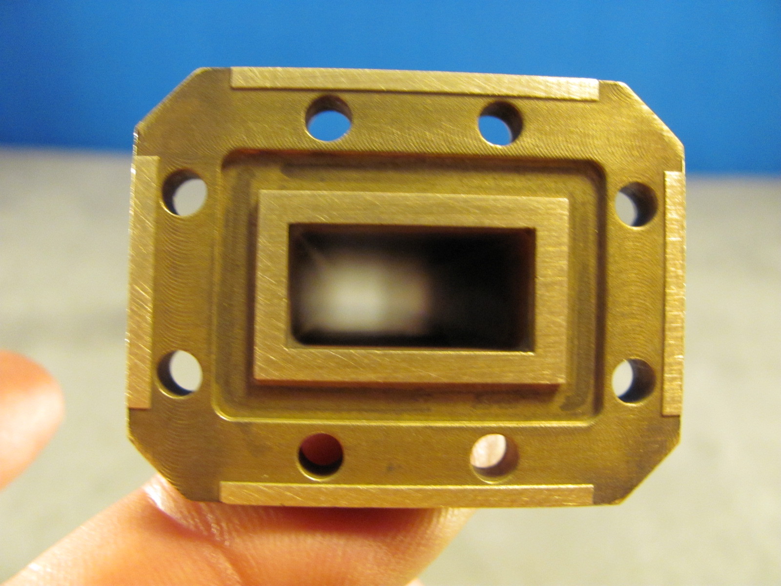 Waveguide WR-75 ATM Ku-band 10.0-15.0 GHZ Straight 12" long CPRG x CPRG ...