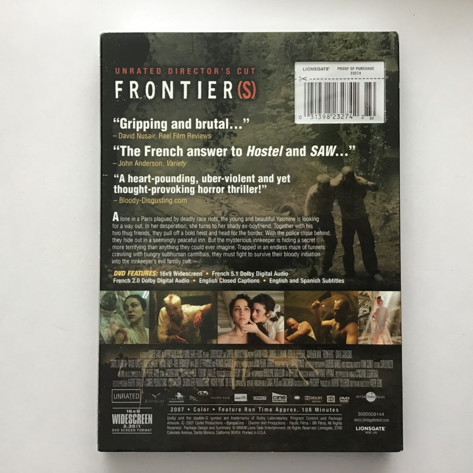 Frontier(s) (DVD, 2007) for sale online | eBay