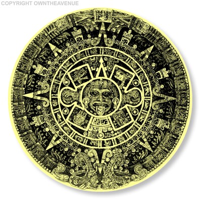 Maya Mayan Calendar Egyptian Aztec Car Truck Window Bumper Laptop ...