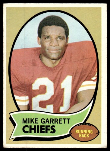 1970 Topps Mike Garrett RC Kansas City Chiefs #179 | eBay