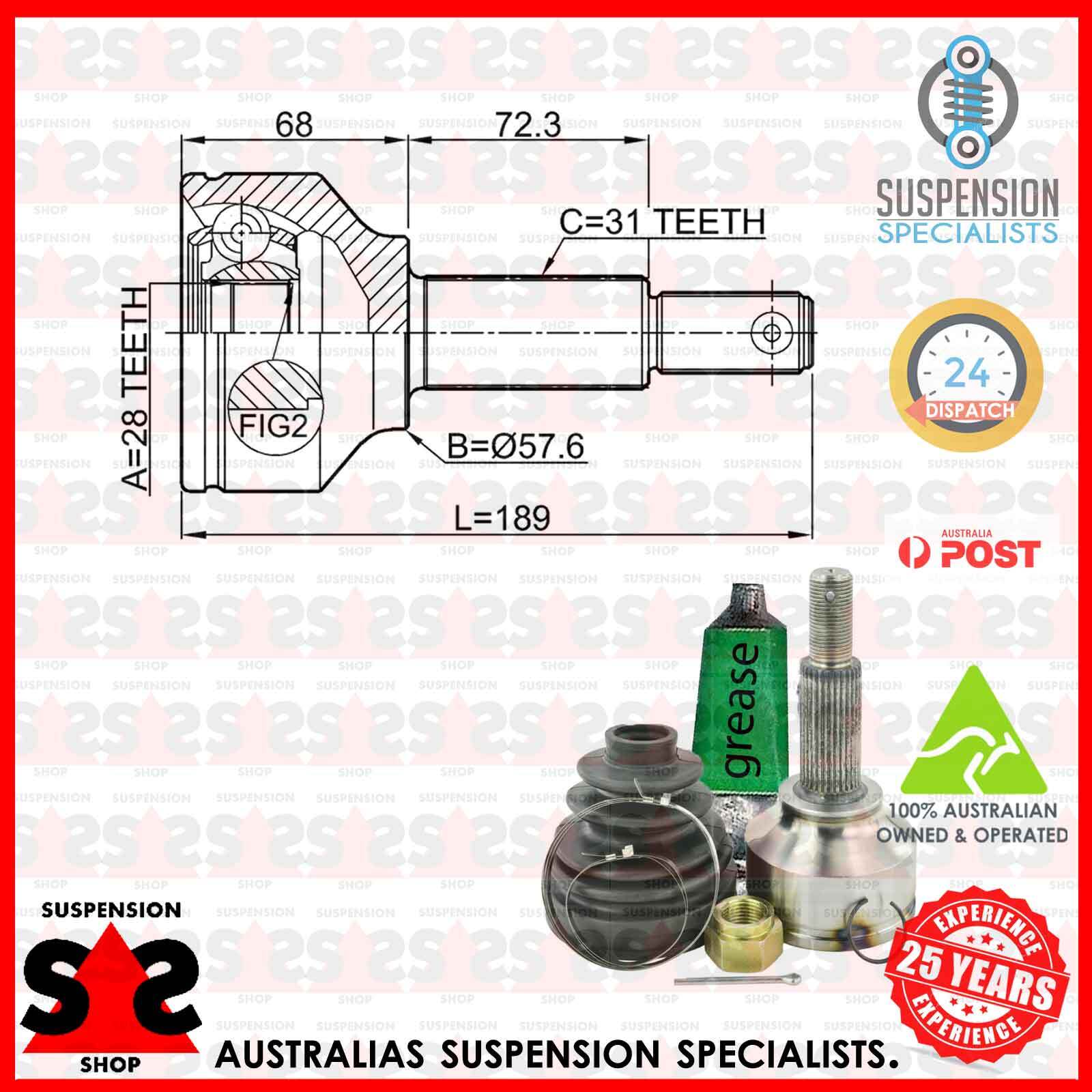 Wheel Side Joint Kit, Drive Shaft Suit FORD Transit Tourneo Bus 2.2 ...