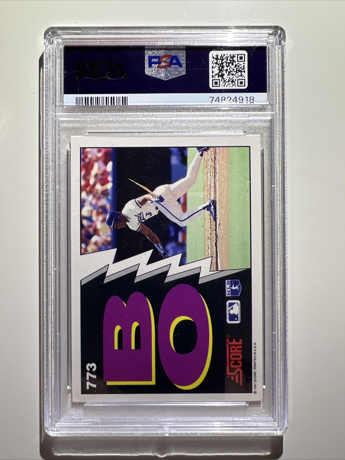 1991 Score - Bo Breaker #773 - PSA 8 | eBay