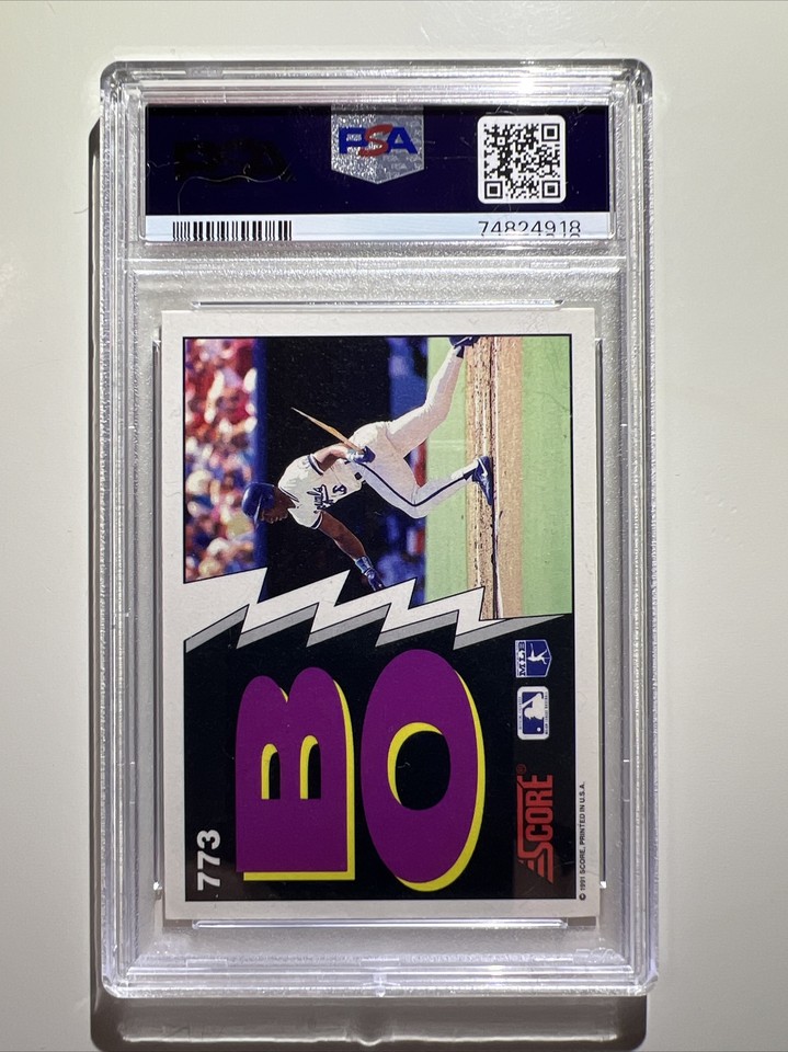 1991 Score - Bo Breaker #773 - PSA 8 | eBay