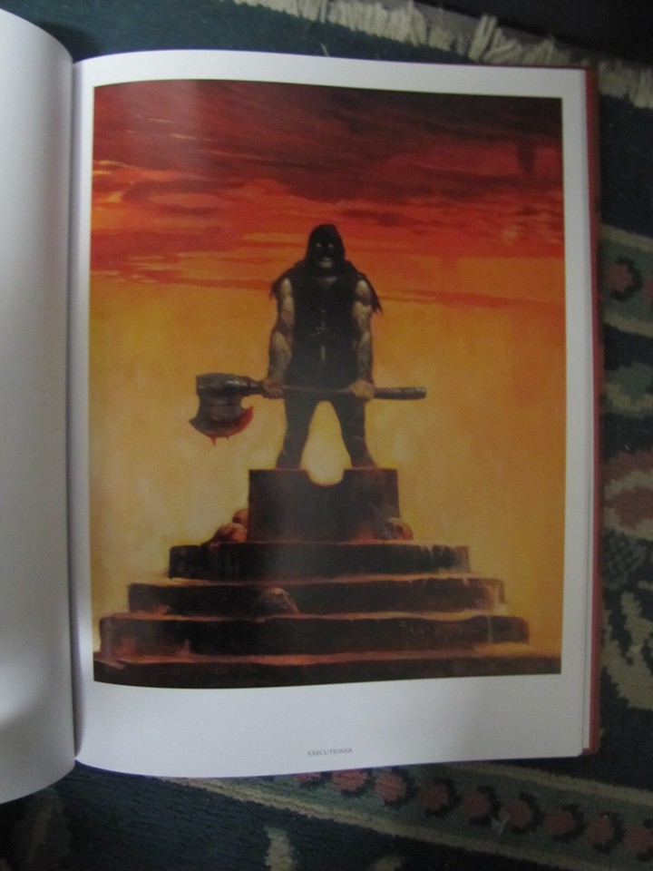 Frazetta Gallery Series Vol # 1 Terror1 oversized Hardcover LTD to 2000 ...