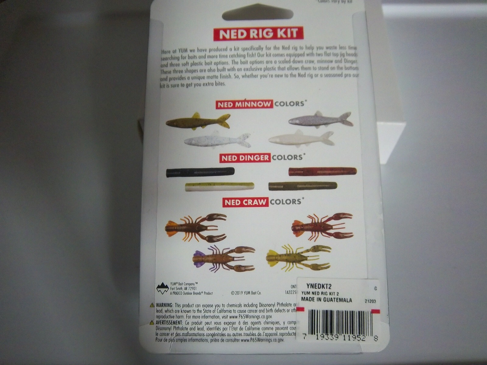 () YUM NED RIG ESSENTIALS KIT 2 (17 PIECE) YNEDKT2 CR2206 for sale ...