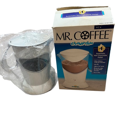 Vintage Mr. Coffee CocoMotion HC4 Automatic Hot Chocolate Maker 4 Cups ...