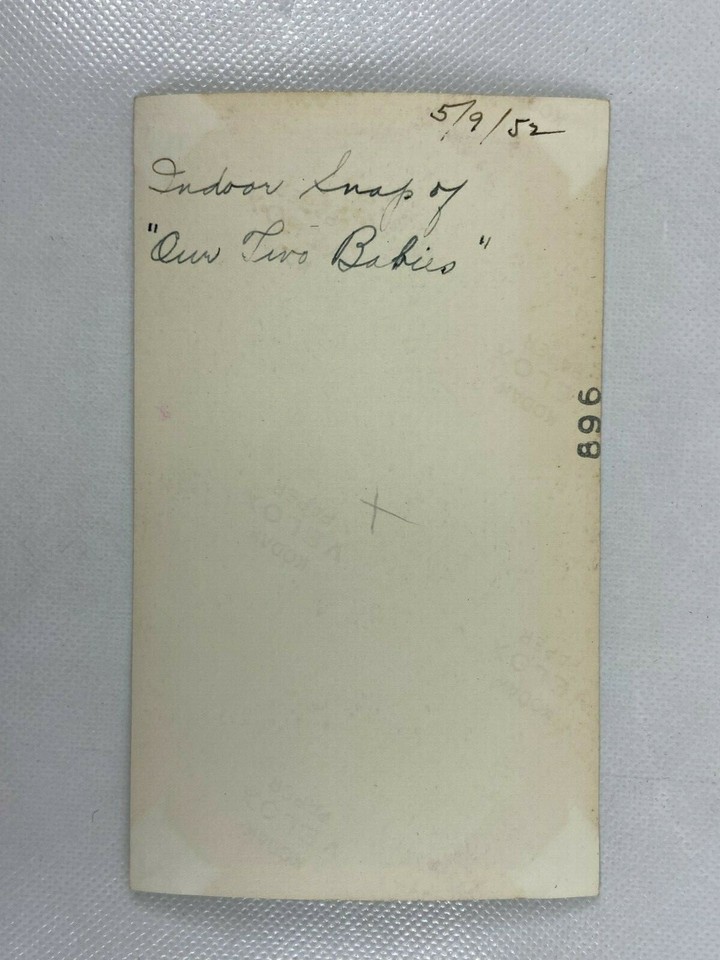 Baby In Playpen With Blurry White Dog B&W Photograph 3.5 x 5 | eBay