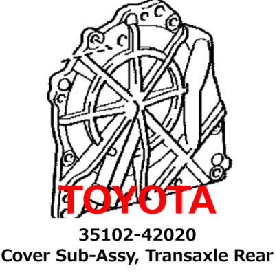 【NEW】Toyota Genuine 2001-2012 RAV4 Cover Sub-Assy, Transaxle Rear 35102 ...