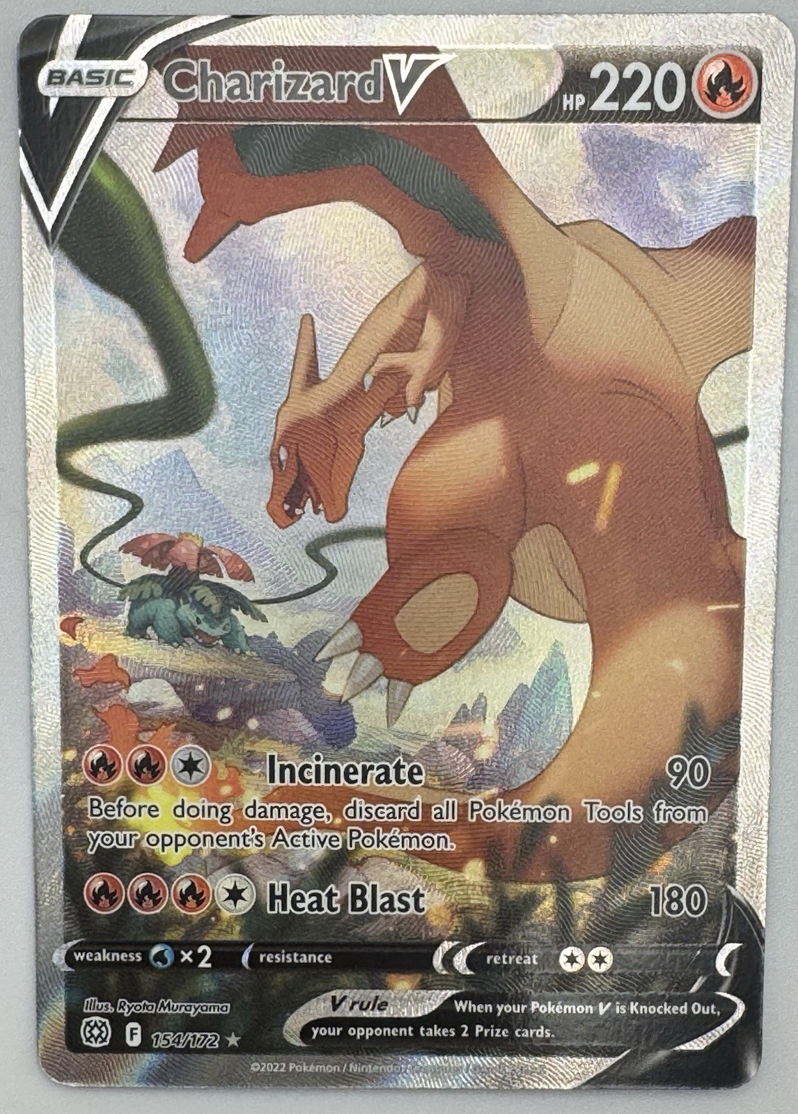 Charizard V 154 Current Market Value | Brilliant Stars