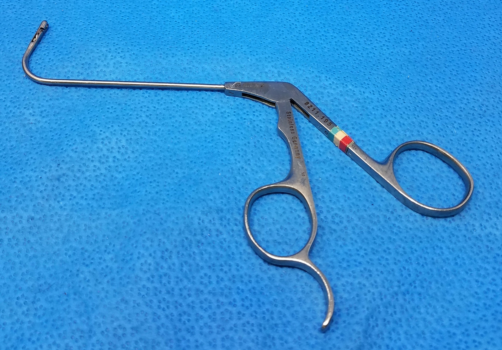R. Wolf 8211.195 Double Spoon Forceps, Horizontal Opening, Curved 100 ...
