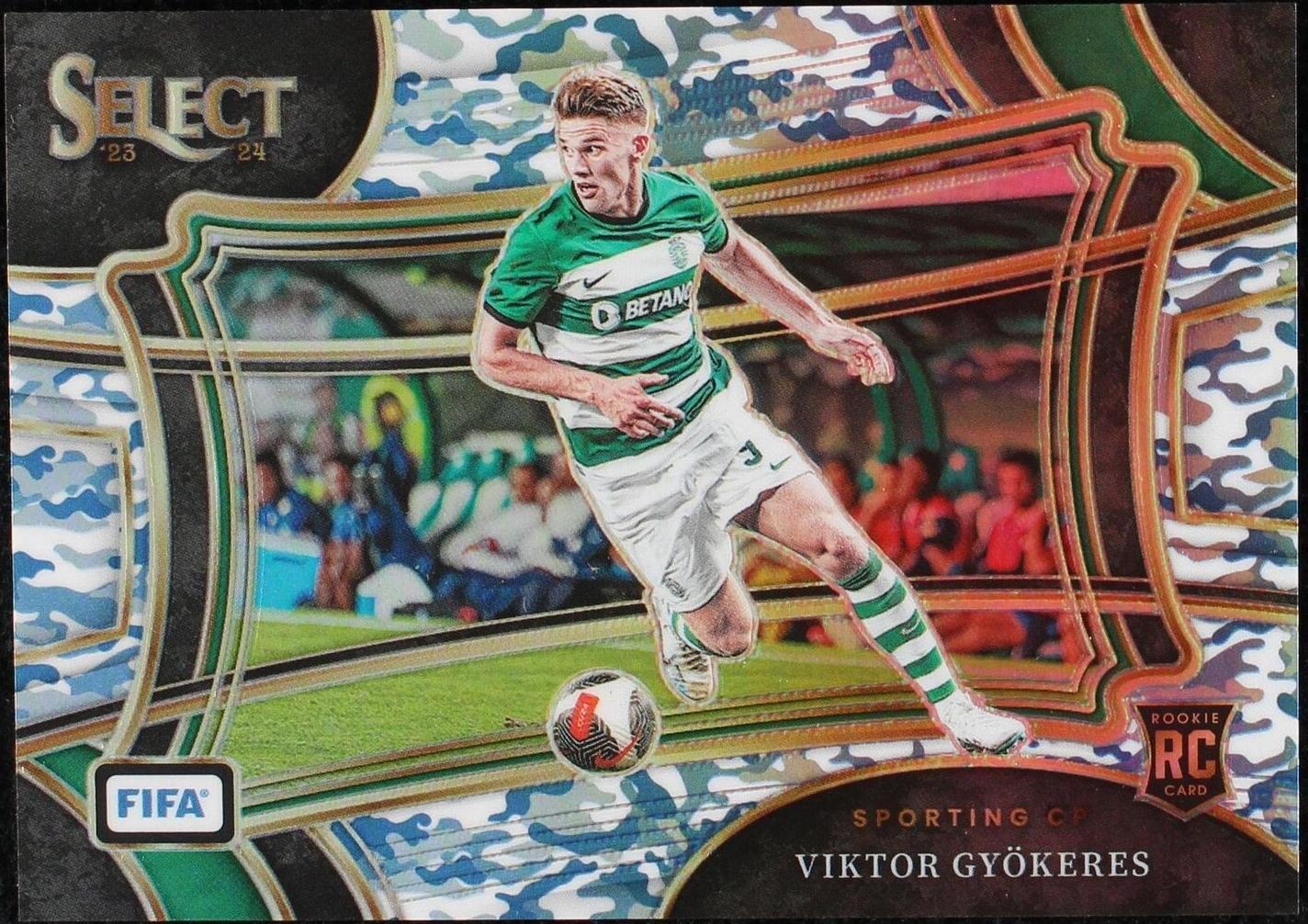2023-24 Panini Select FIFA - Field Level Viktor Gyokeres #225 Winter ...