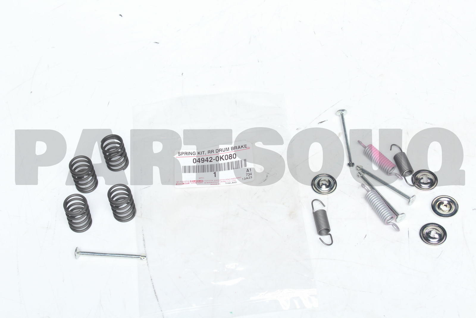 049420K080 Genuine Toyota SPRING KIT, REAR BRAKE 04942-0K080 | eBay