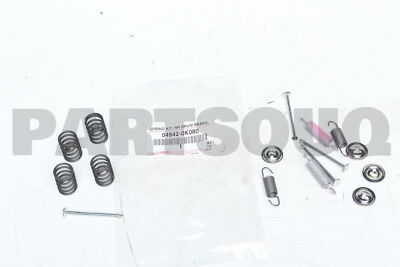 049420K080 Genuine Toyota SPRING KIT, REAR BRAKE 04942-0K080 | eBay