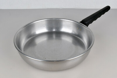 Vintage Lifetime Cookware Stainless Steel 2 QT 9.5" Frying Pan Skillet ...
