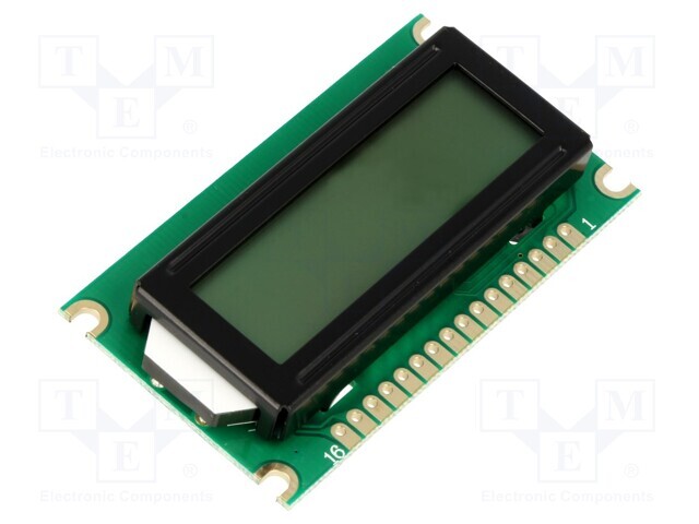 Display: LCD FSTN Positive 60x33x12mm Alpumch 8x1 LED DEM 08171 FGH-PW ...