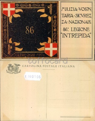 Milice MVSN-86° Légion Intrepida-Oltre Chaque META-B98-106 | eBay