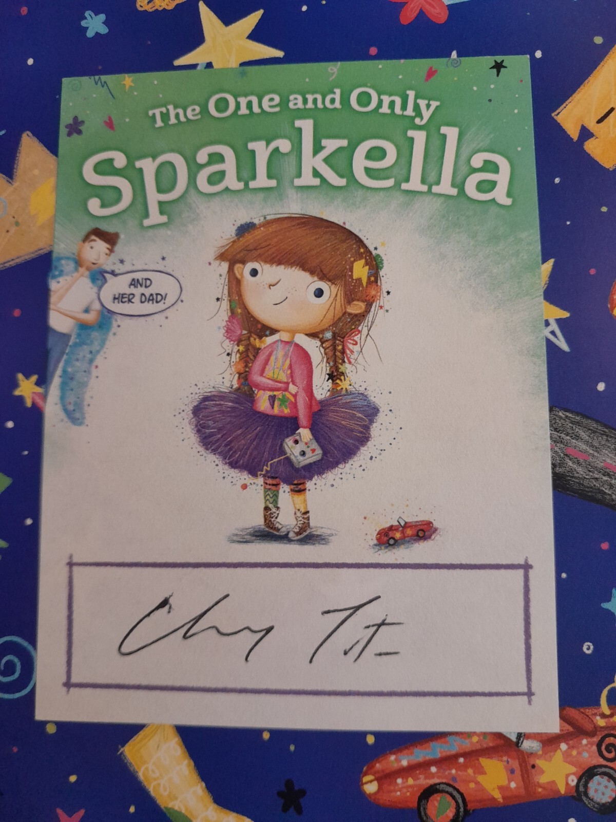 CHANNING TATUM SIGNED Sparkella And The Big Lie Children's Book Auto ...