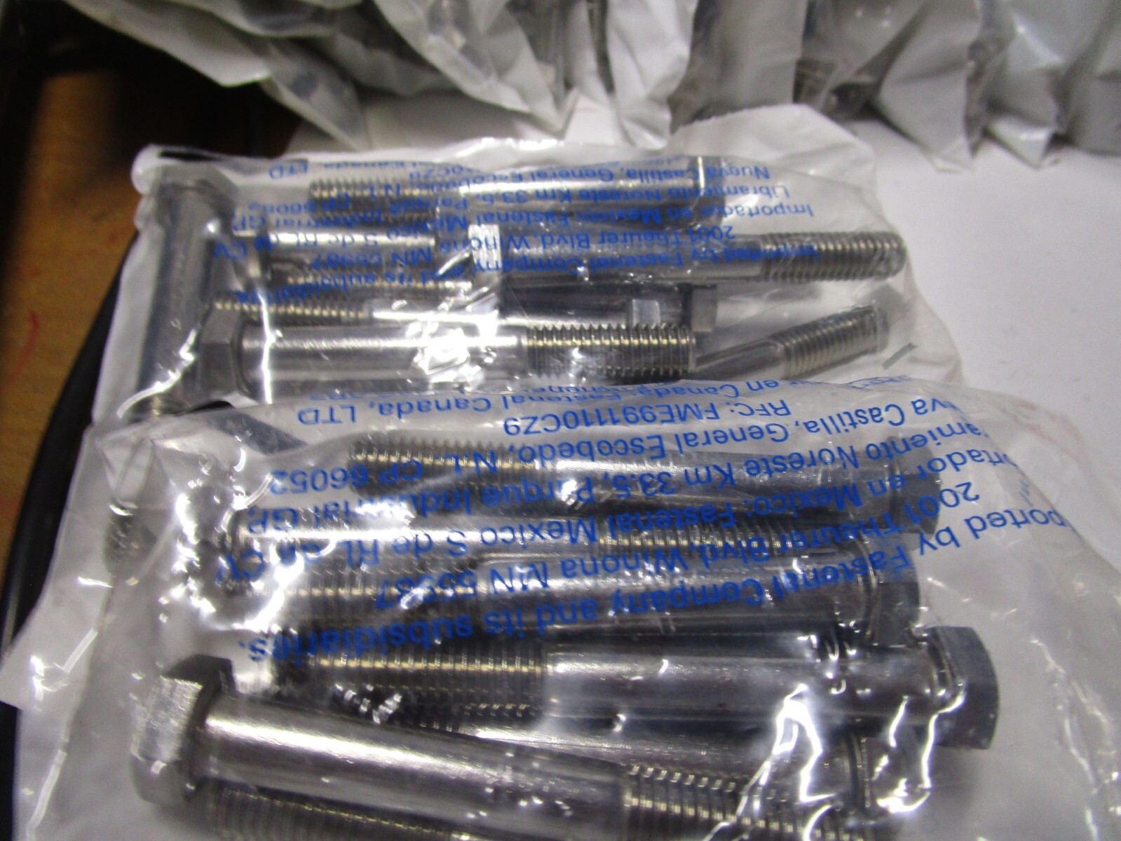 3/8"-16 x 3" ASTM F593 18-8 Stainless Steel Hex Cap Screw QTY 20 | eBay