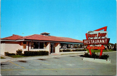 Briny Deep Restaurant Ocean Pier St Augustine Florida Postcard E34 | eBay