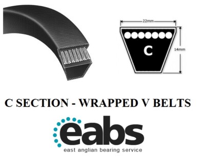 C SECTION V BELTS (DRIVE BELTS) PICK YOUR SIZE | eBay