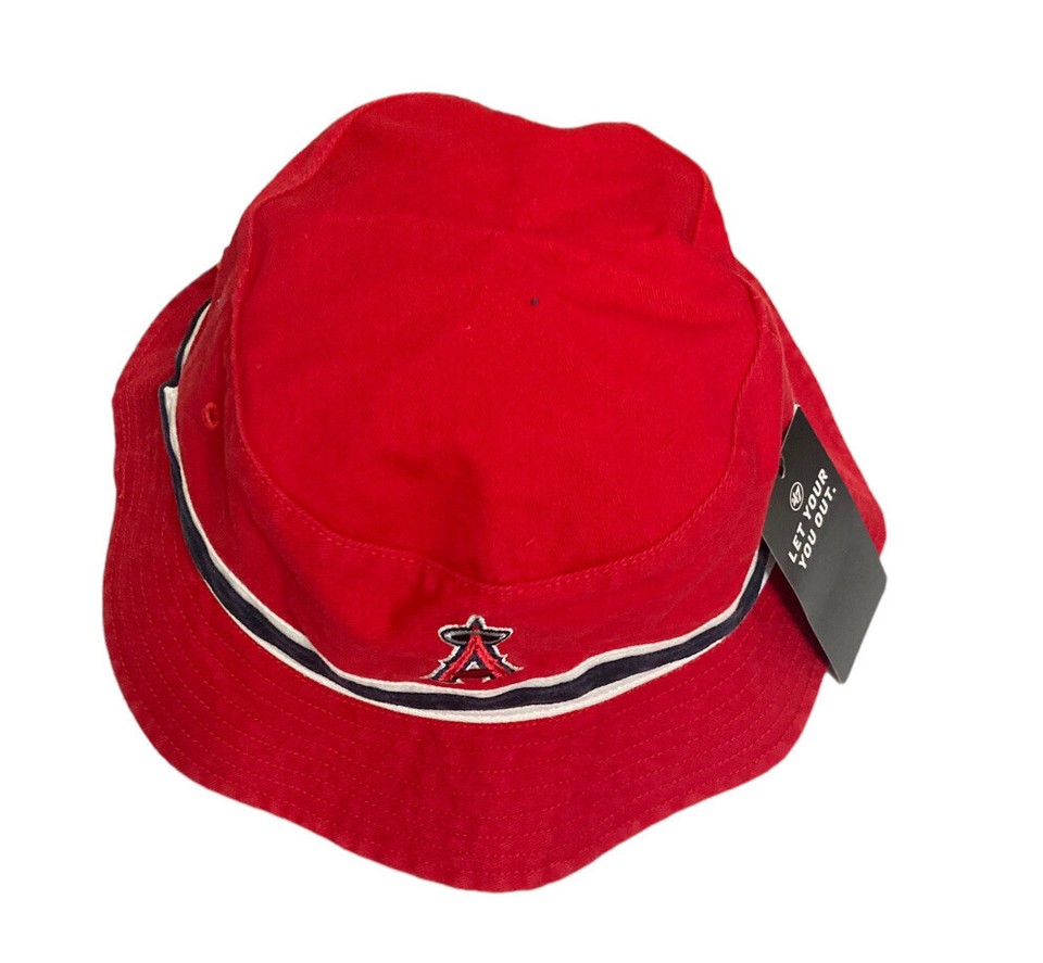 Los Angeles Angels '47 band Bucket Hat Red | eBay