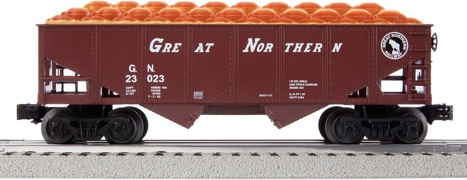 Lionel Great Northern Freight LionChief 5.0 Electric O Gauge Train Set ...