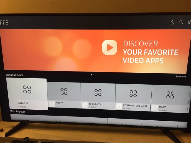 Samsung 55" UN55NU6900 Smart 4K UHD TV - Black for sale online | eBay