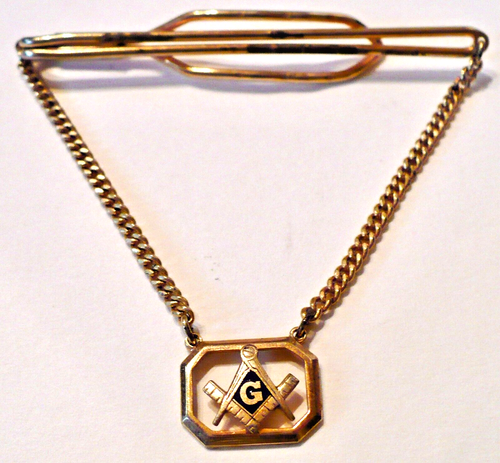 Vintage Mason Masonic Tie Bar Emblem Preowned | eBay