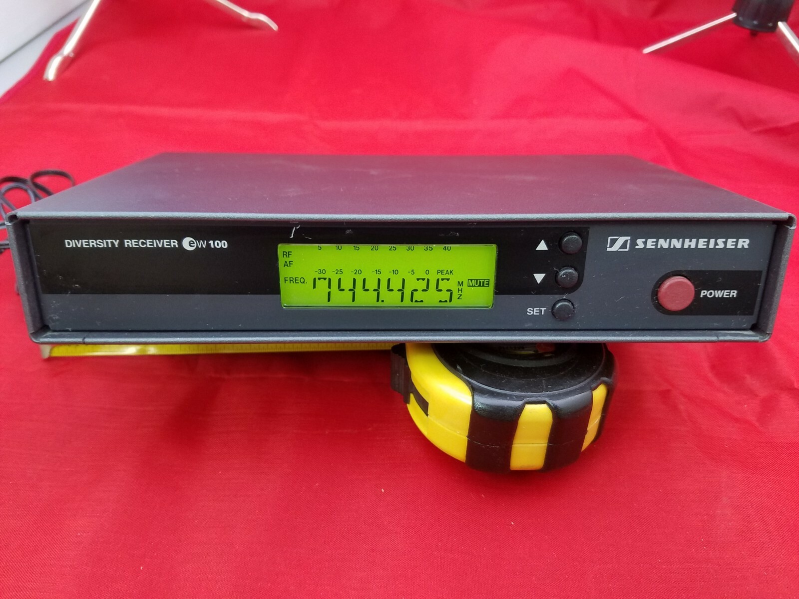 SENNHEISER EM100,EW100 Diversity Receiver 740-772Mhz ANTENNAS, POWER ...