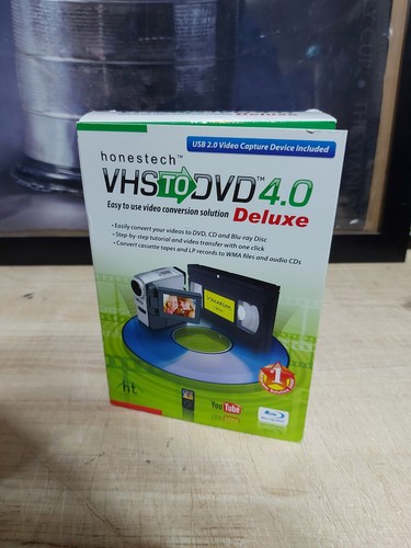 Honestech VHS To DVD 4.0 Deluxe Video Conversion New | eBay