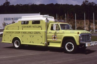 Stanhope-Netcong NJ FAS 1976/52 Ford DeRosa Rescue Truck - Fire ...