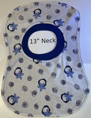 Bib 13" Neck Pull Over Head T-Shirt Special Needs Drool polyester ...