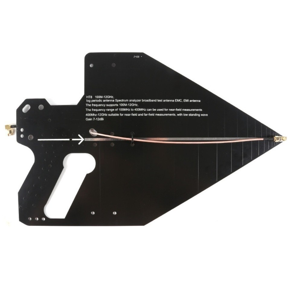 100MHz-12GHz HT8 Antenna Wide Frequency 0.1-12GHz Precise Direction ...
