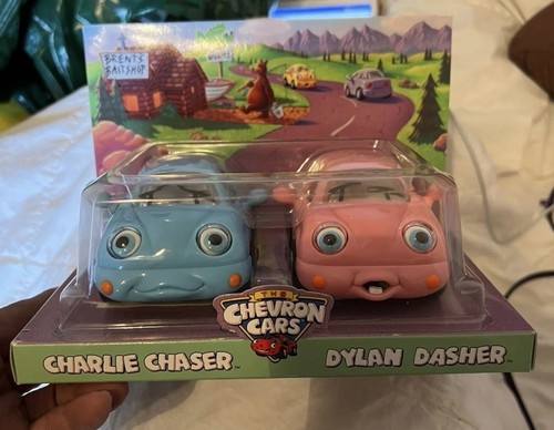 The Chevron Cars Charlie Chaser & Dylan Dasher NIP | eBay