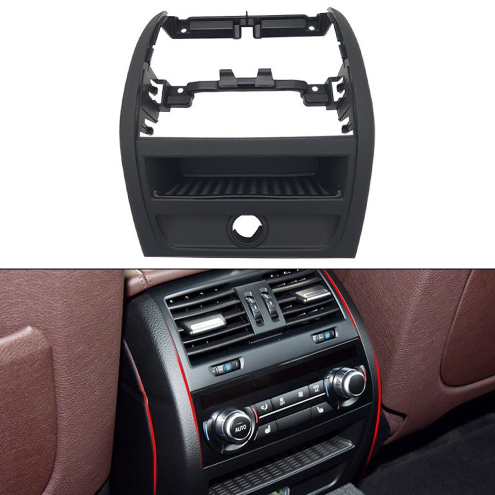 Black Rear Air Vent Frame for BMW 5 Series F10 F11 2010 2017 OEM ...