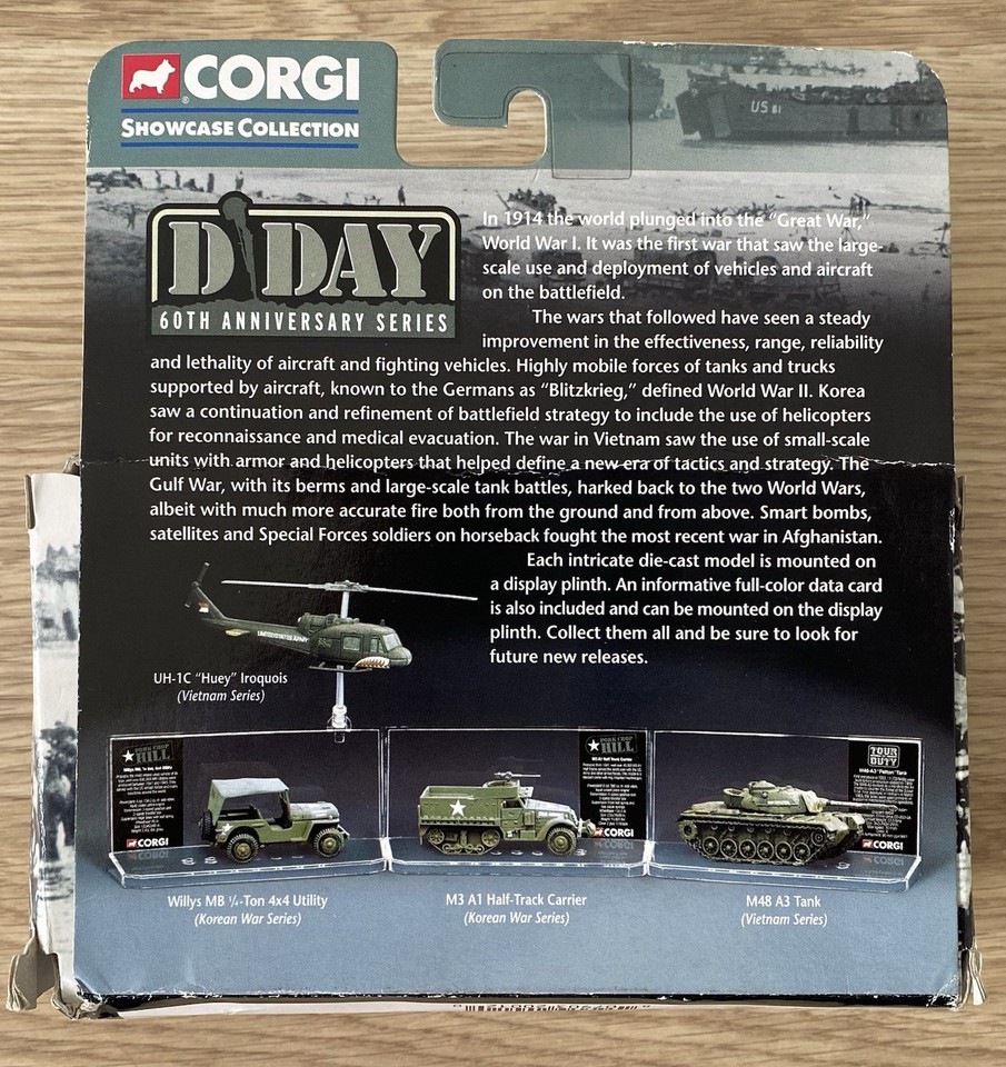 Corgi Diecast Showcase Collection P-38 Lightning Omaha Beach D Day ...