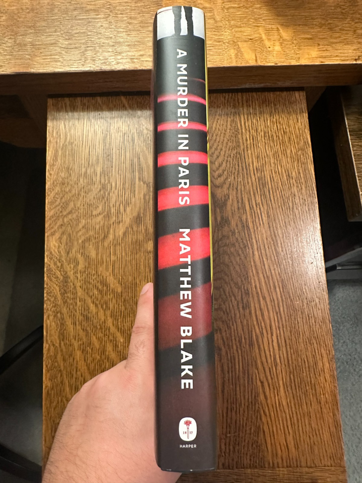 BRAND NEW Murder in Paris: A Novel by Matthew Blake (2025, Hardcover ...