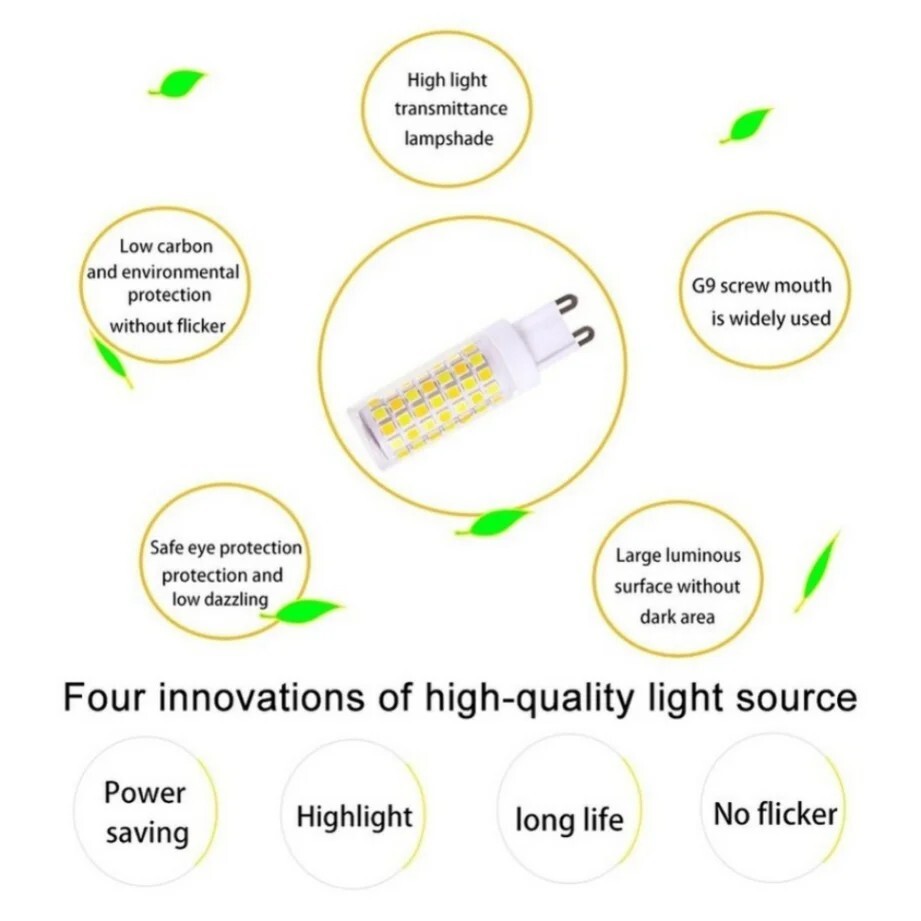 G9 LED 18W Light Bulb WARM/ NEUTRAL /COLD WHITE BULBS REPLACE HALOGEN ...