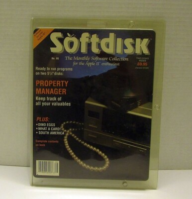 Softdisk 86 by Softdisk for any Apple II - Dino Eggs | eBay