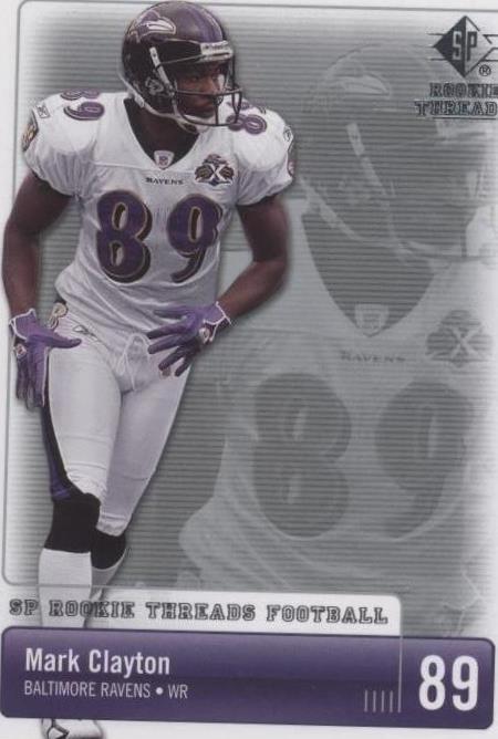 2007 SP Rookie Threads - Mark Clayton #9 for sale online | eBay