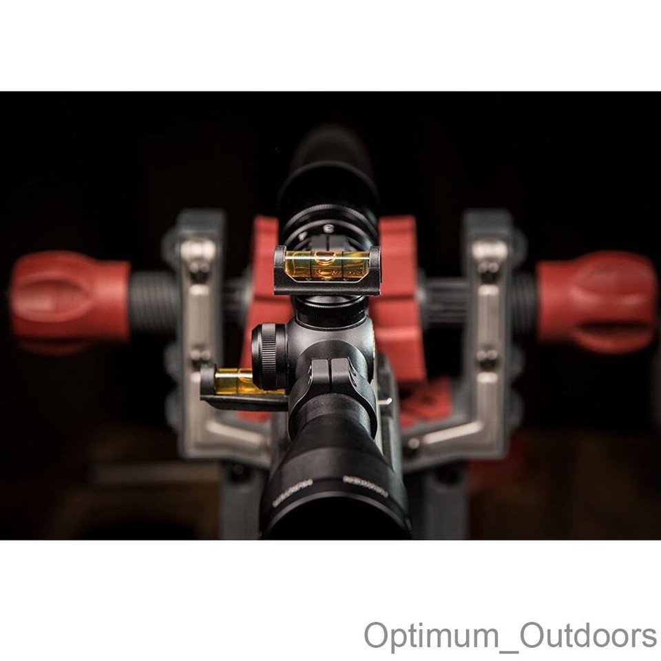 2 x Magnetic Gunsmith Spirit Levels Bubble Level Rifle Scope Mount Gun ...